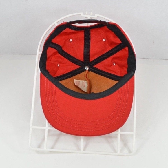 Crest | Accessories | Vintage 8s Kfc Spell Out Snapback Hat Cap Red ...